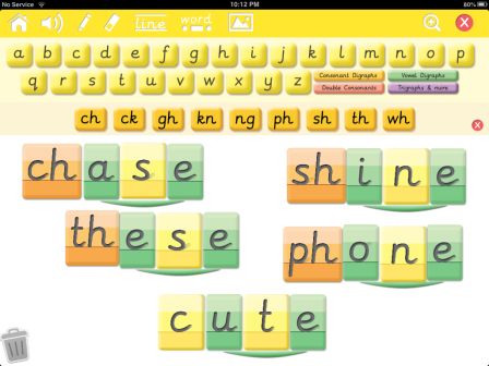 » Write On Phonics app
